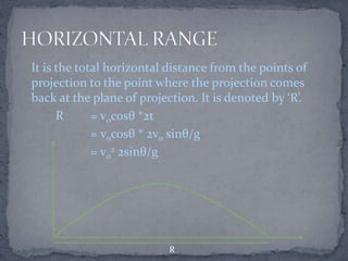 Projectile motion | PPTX