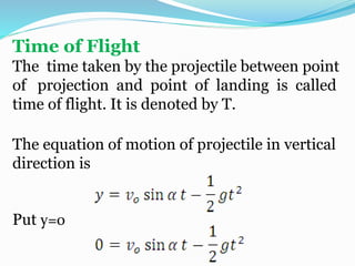 Projectile motion | PPTX
