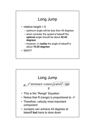 Projectile motion | PDF