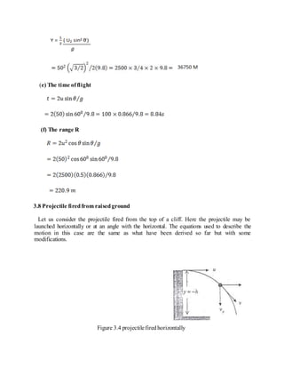 Projectile motion | DOCX