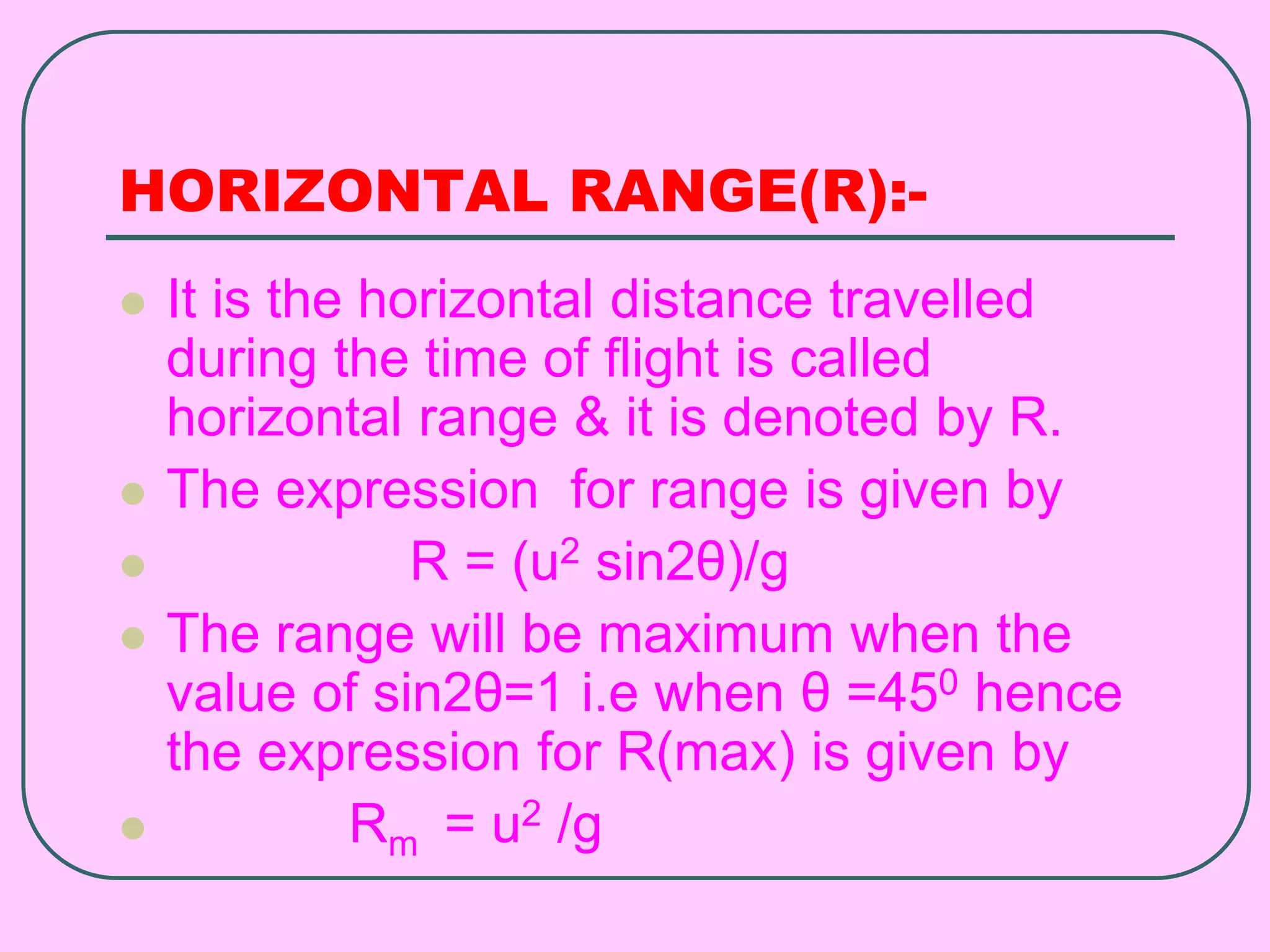 Projectile motion | PPT