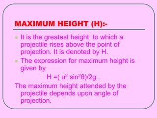 Projectile motion | PPT
