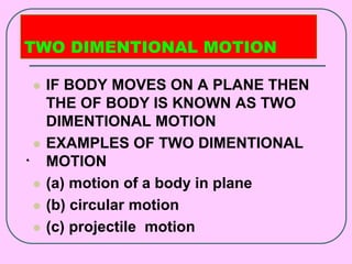 Projectile motion | PPT