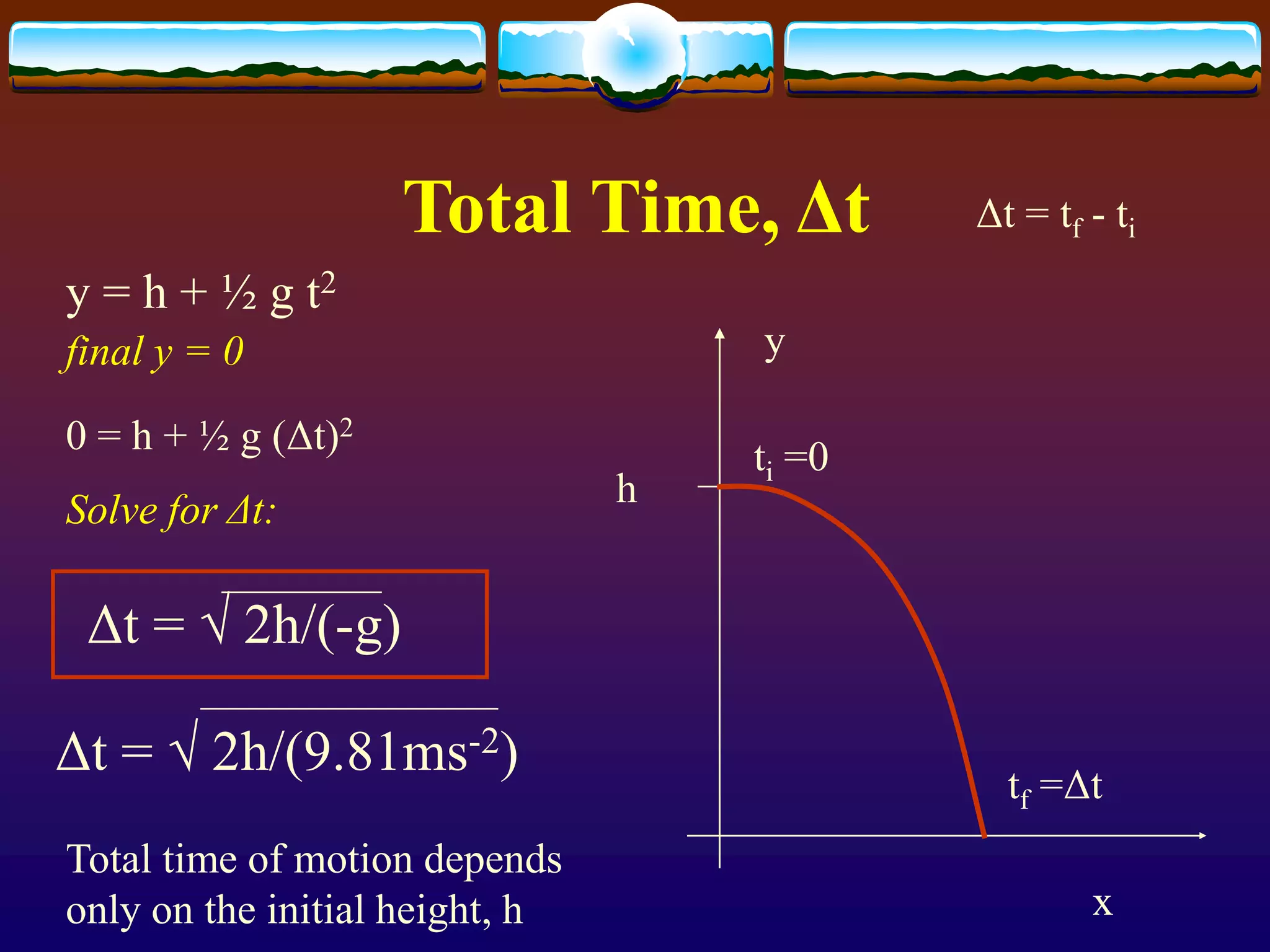 projectile motion.ppt