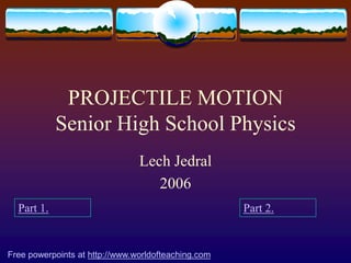 projectile motion.ppt