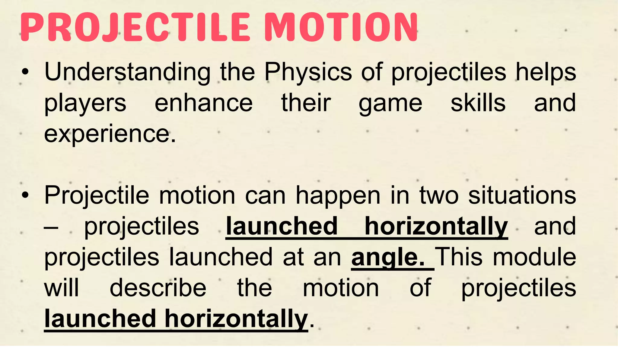 PROJECTILE MOTION.pptx.ppt