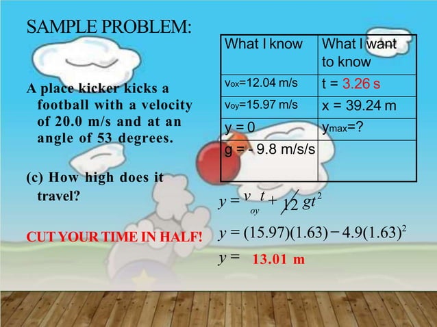 PROJECTILE MOTION-Horizontal and Vertical | PPTX