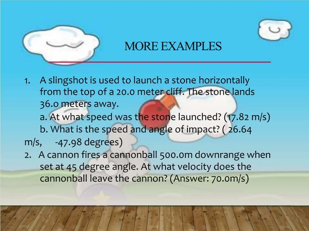 PROJECTILE MOTION-Horizontal and Vertical | PPTX