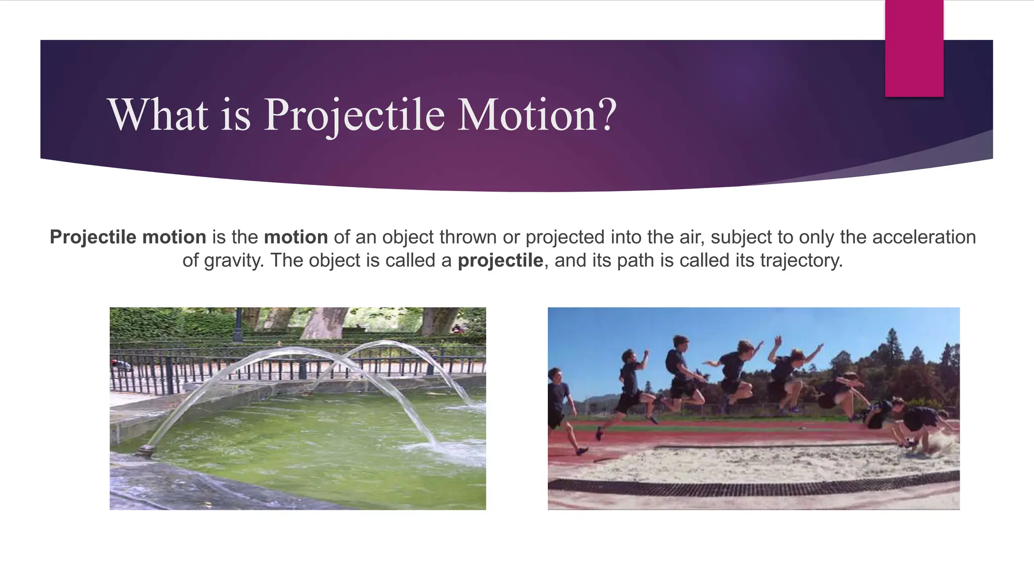 Projectile Motion in physics Engineering.pptx