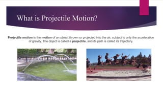 Projectile Motion in physics Engineering.pptx
