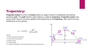 Projectile Motion in physics Engineering.pptx