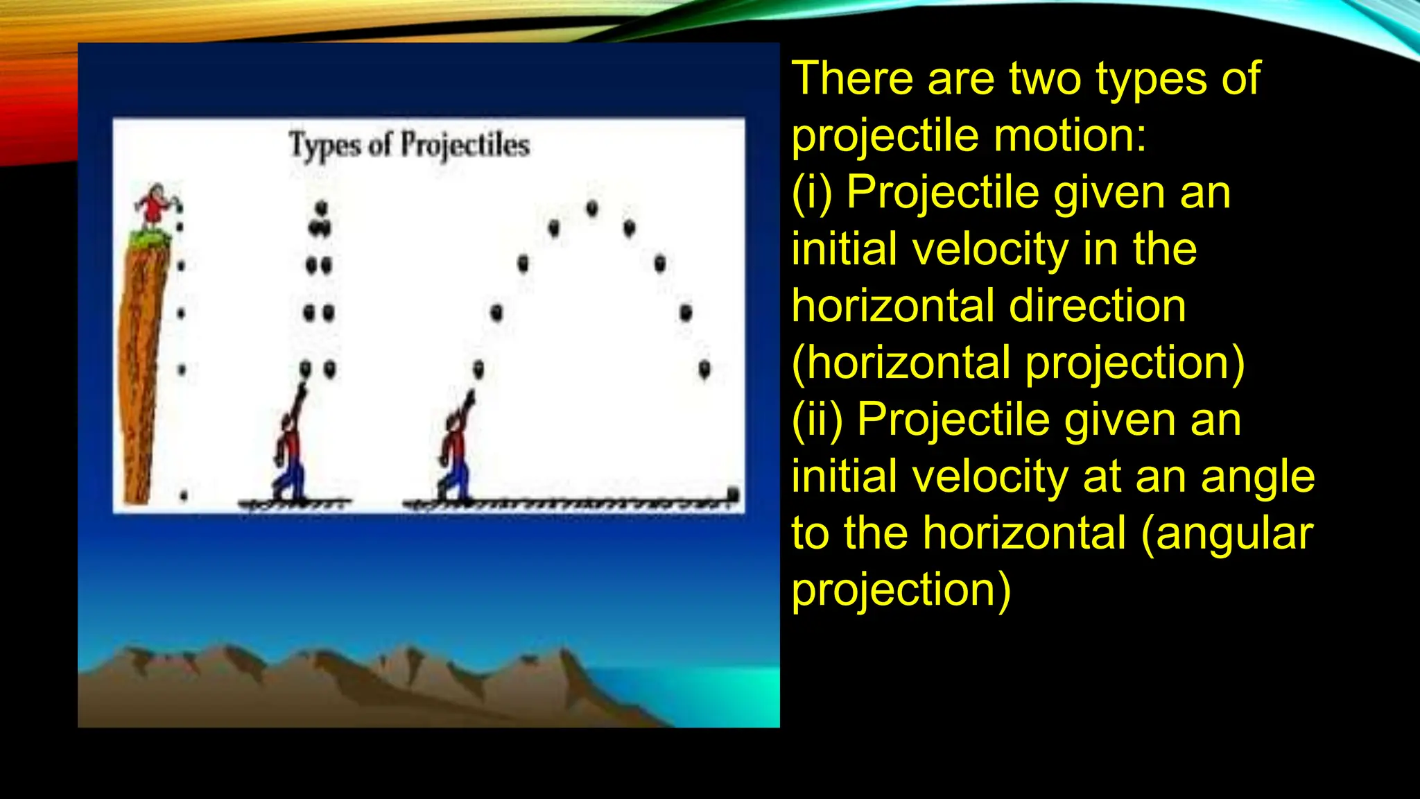 PROJECTILE MOTION OF OBJECT UNDER MOTION OF OBJECT IN PLANE.pptx