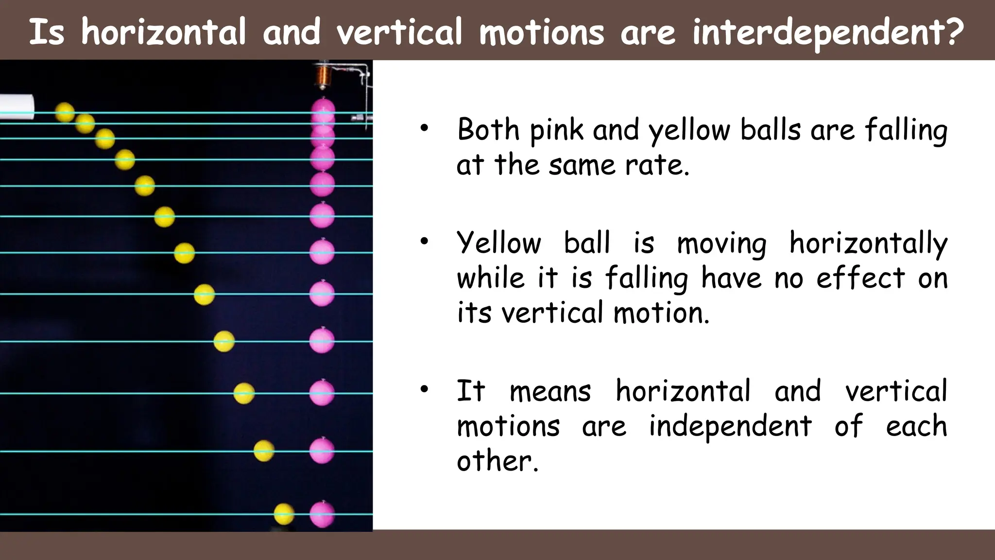 Projectile Motion - Vertical and Horizontal | PPTX