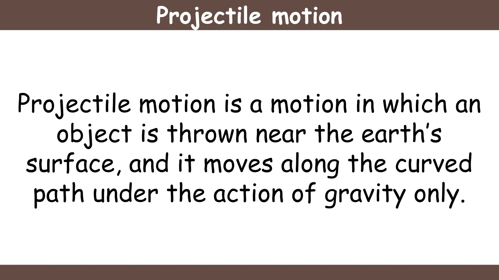Projectile Motion - Vertical and Horizontal | PPTX