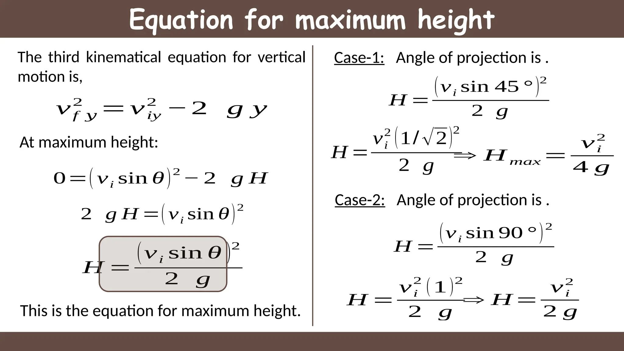 Projectile Motion - Vertical and Horizontal | PPTX