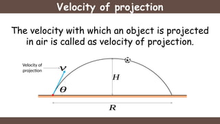 Projectile Motion - Vertical and Horizontal | PPTX