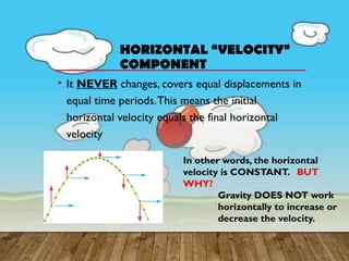Projectile Motion (Finding through Component methods) | PPT | Free Download