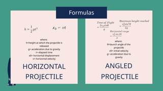 Projectile Motion.pptxsadksjdlajwiojiawia | PPT