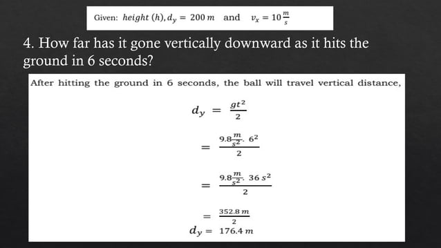 Projectile Motion (Horizontal and Vertical) | PPTX