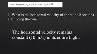 Projectile Motion (Horizontal and Vertical) | PPT