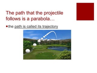 Projectile motion and sample calculations | PPT