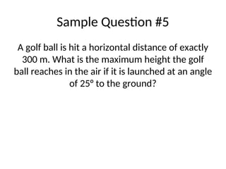 projectile motion at an angle from direction.ppt