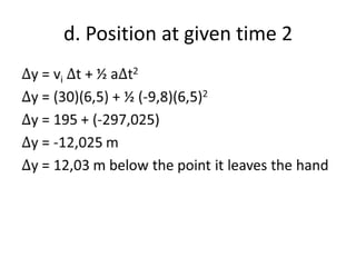 Projectile motion equations_of_motion | PPTX