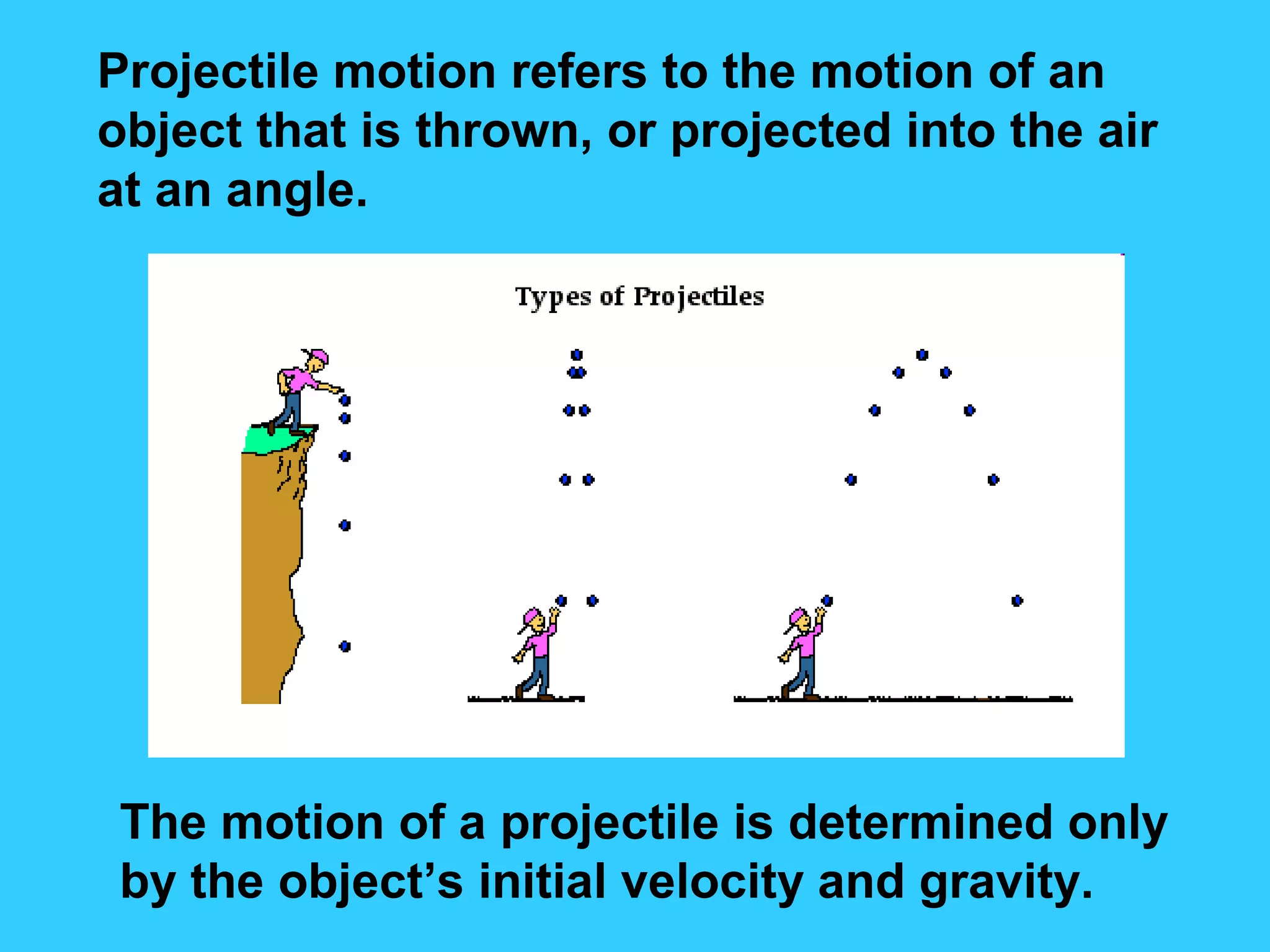 Projectile motion Grade 9 | PPT
