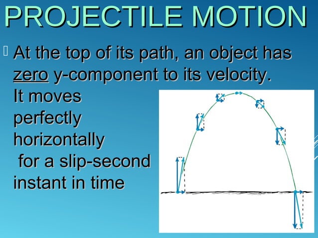 Projectile motion notes | PPT