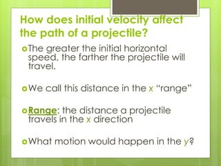 Projectile motion part 1 wrap up | PPTX | Physics | Science