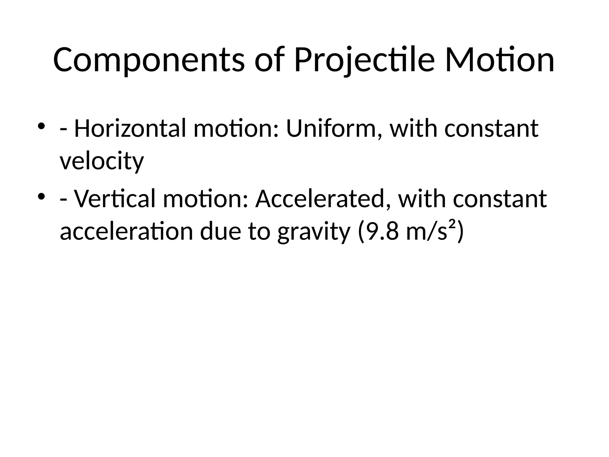 Physics_Projectile_Motion_Presentation.x | PPT