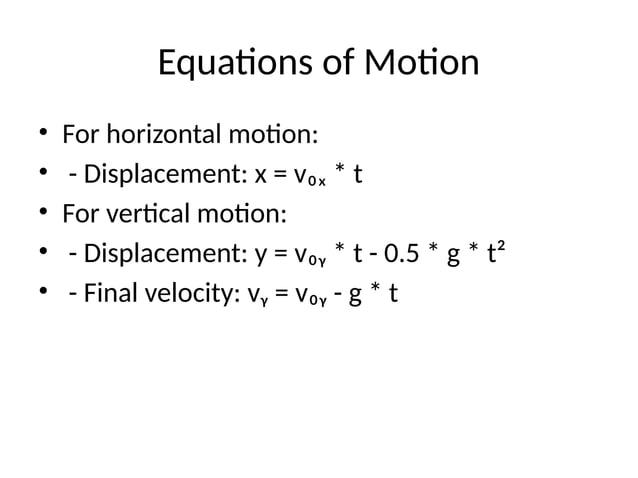 Physics_Projectile_Motion_Presentation.x | PPTX