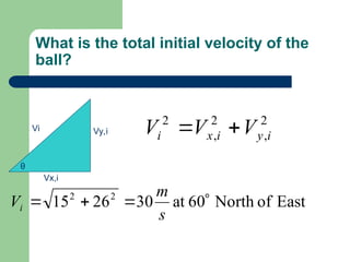 Mechanics, Kinematics, and Projectile motion | PPT