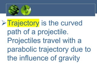 projectile motion, impulse and moment | PPT