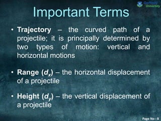 Projectile & projectile motion | PPT