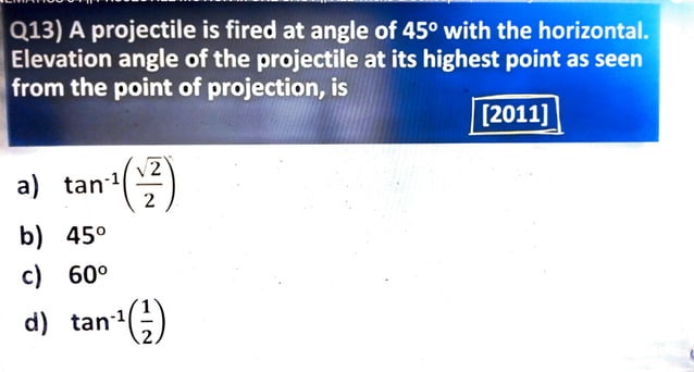 11th Cbse Physics Projectiles Pdf File F Ppt 2319