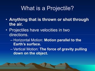 projectiles Motion.pptx | Physics | Science
