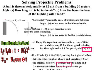 Projectiles | PPT | Physics | Science