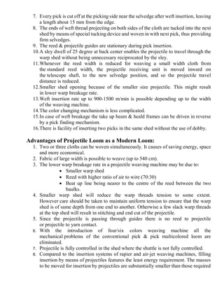 Projectile weaving | PDF | Needlework | Arts and Crafts