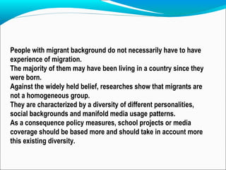 Project immigration final | PPT