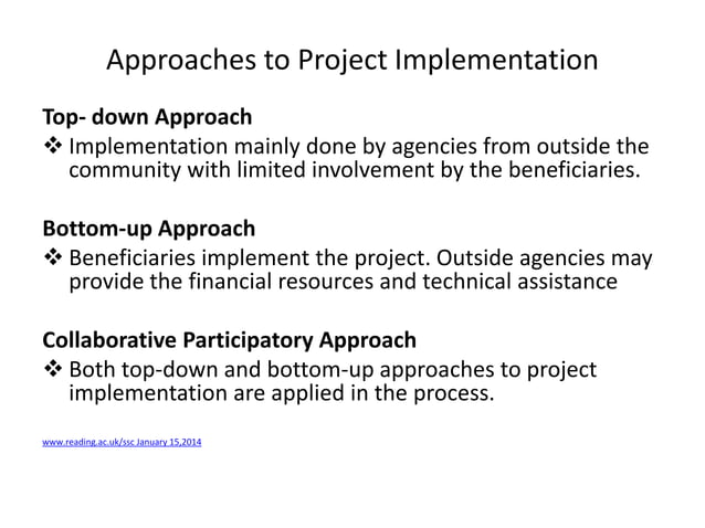 Project Implementation | PPT