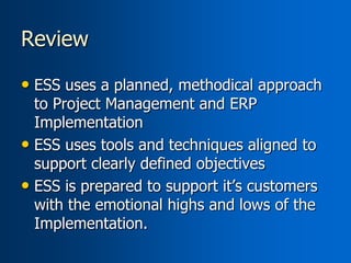 The software Implementation Process | PPTX