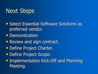 The software Implementation Process | PPTX | Business | Business and ...