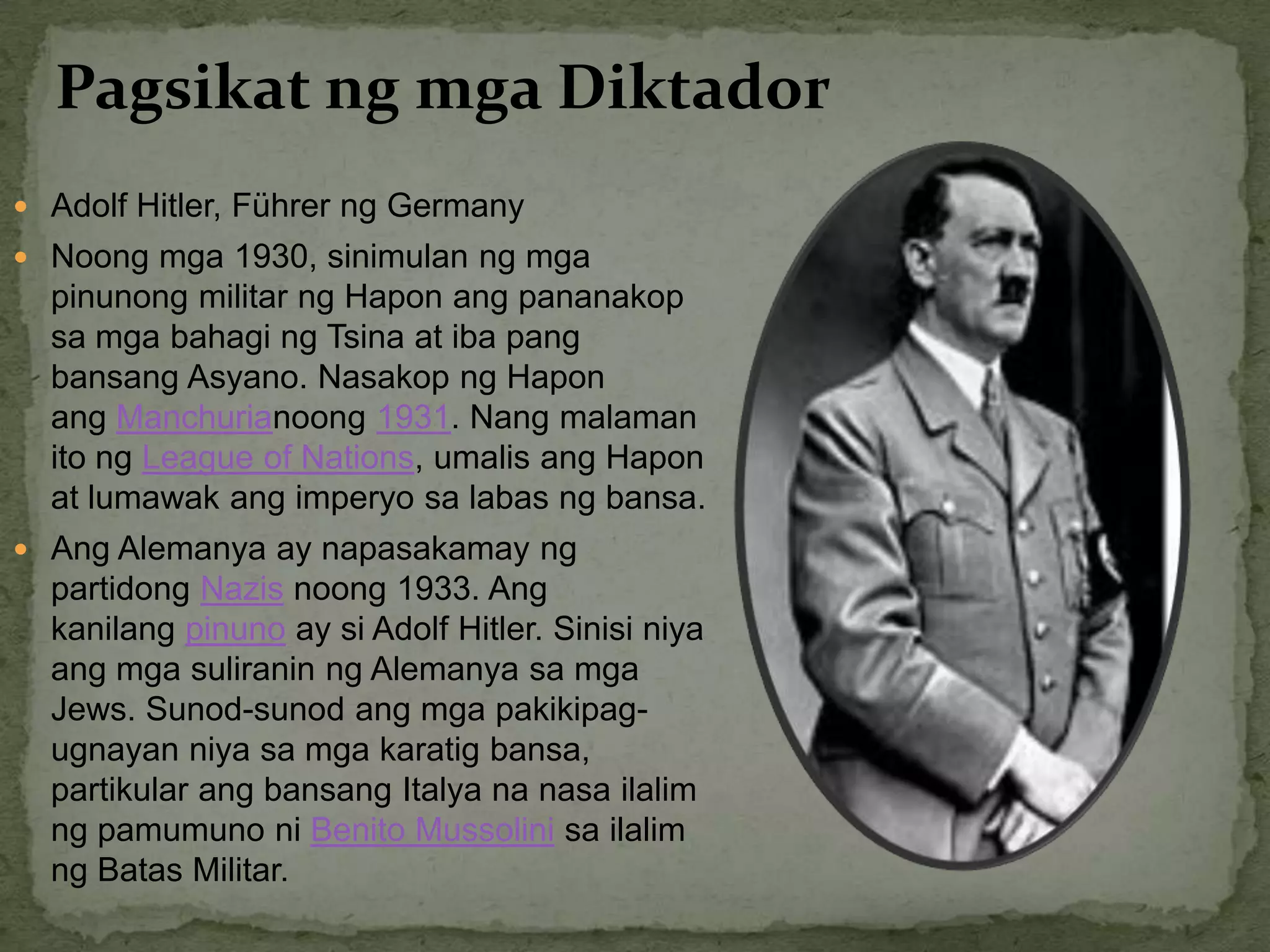 unang digmaan pandaigdig | PPTX