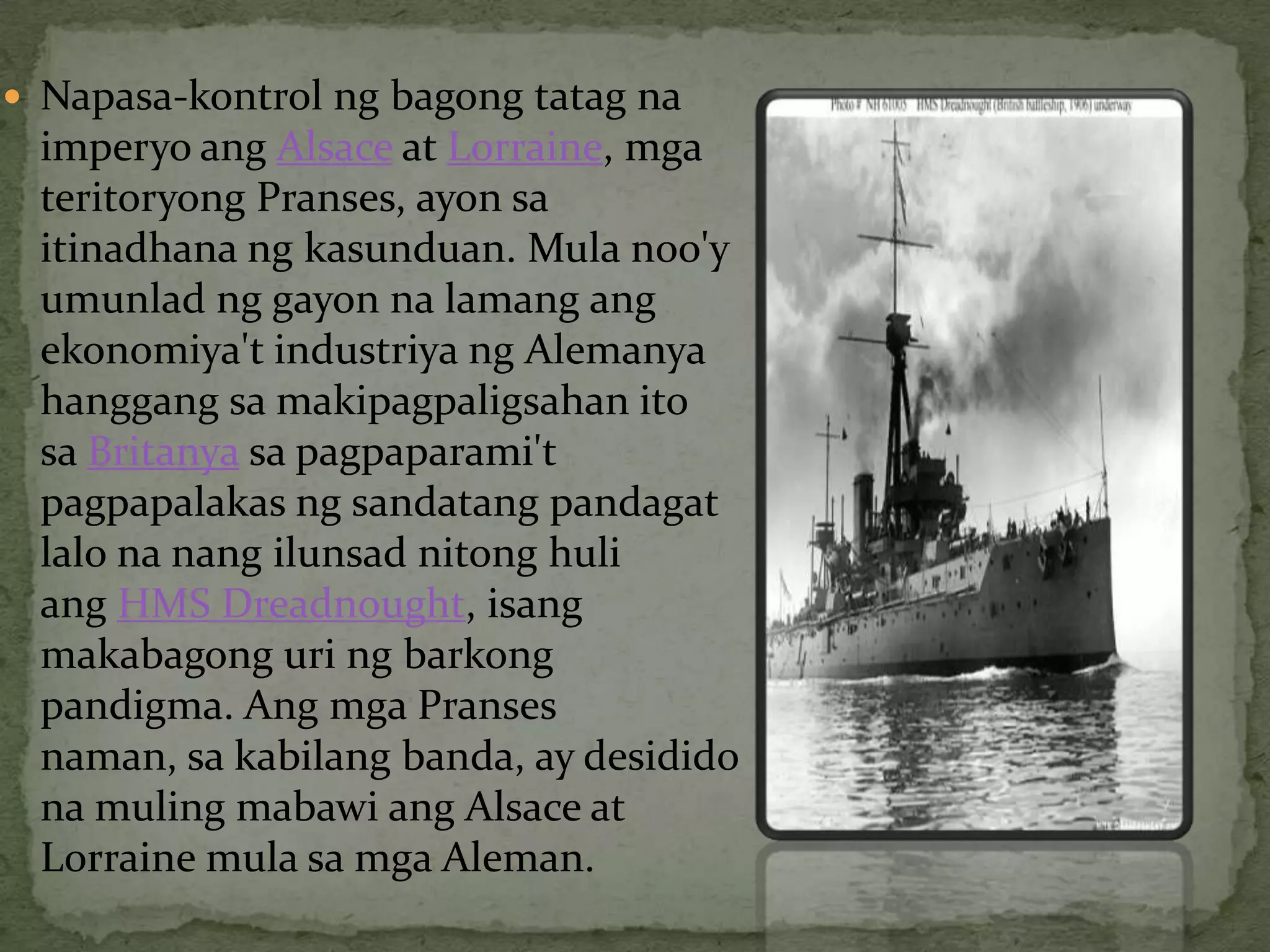 unang digmaan pandaigdig | PPTX