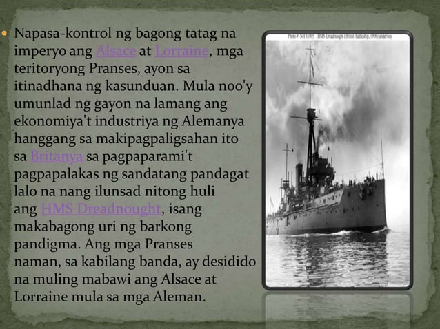 unang digmaan pandaigdig | PPTX