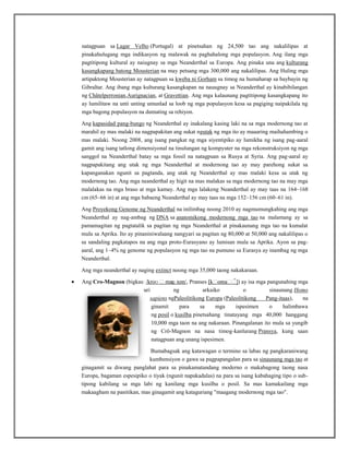 Ang Pinagmulan ng Tao | DOCX