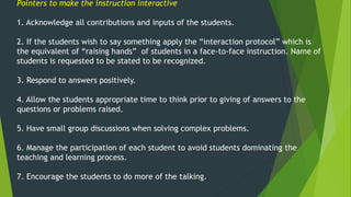 alternative delivery system | PPTX