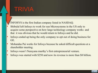Infosys ,a brand that matters | PPT