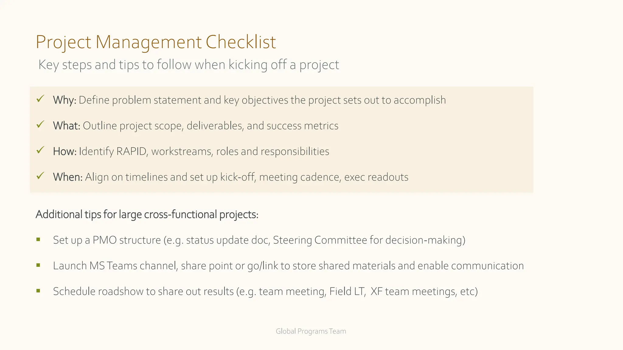 Project Initiation Templates to manage Projects | PPTX